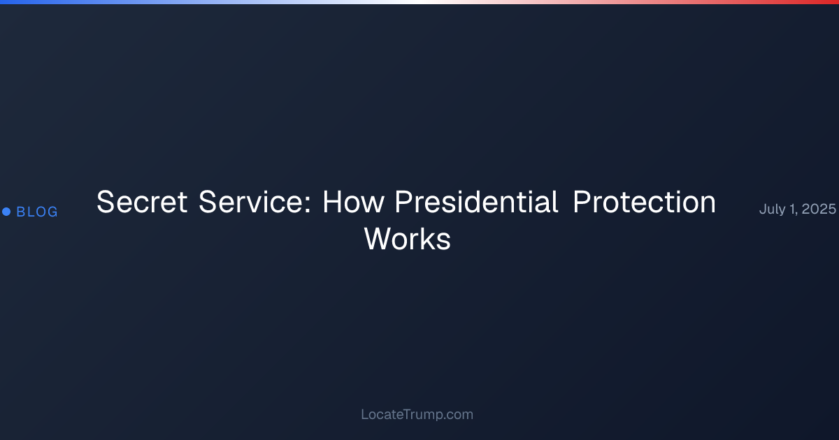 Secret Service: How Presidential Protection Works